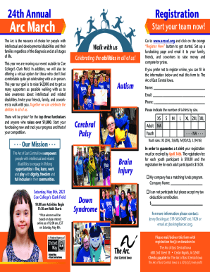 Fillable Online About The Arc of the United States Fax Email Print ...