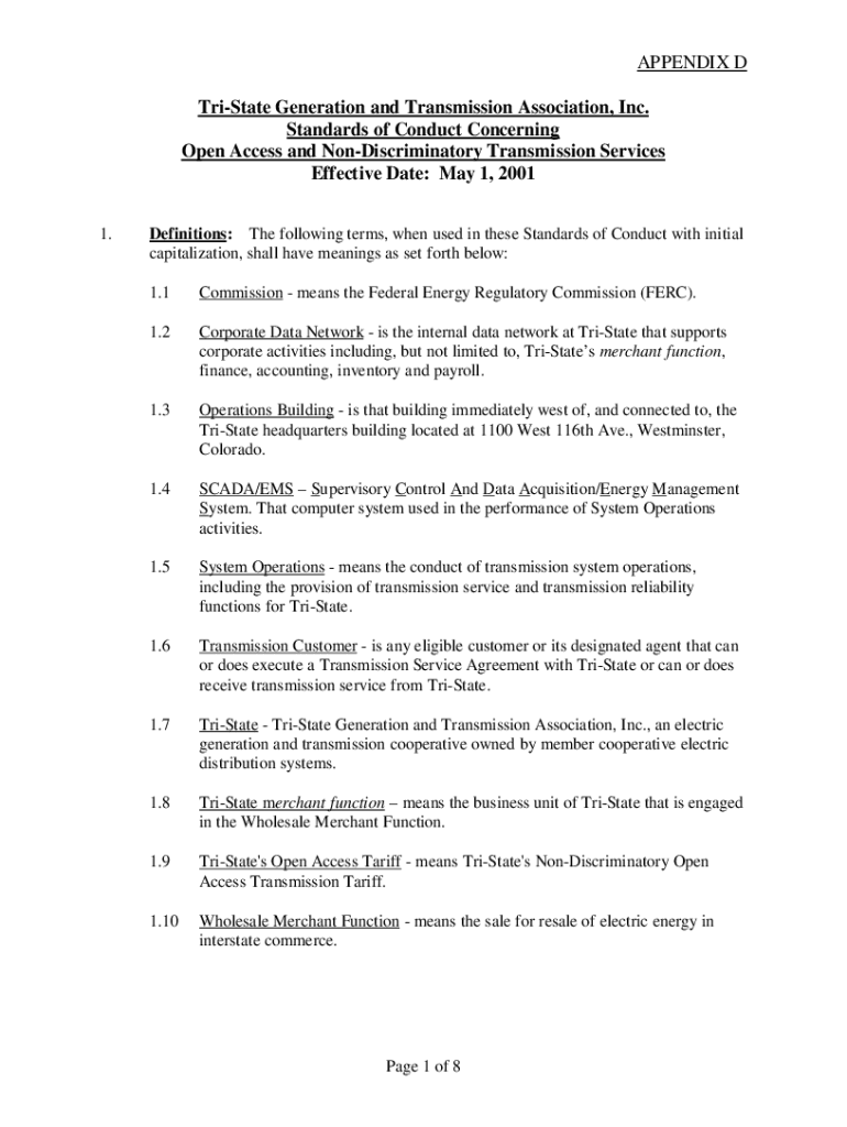 Fillable Online Tri-State Generation and - OATi Oasis Fax Email Print ...