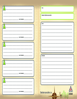 Fillable Online SCOUTS personal achievement badge sheet-FR.indd Fax ...