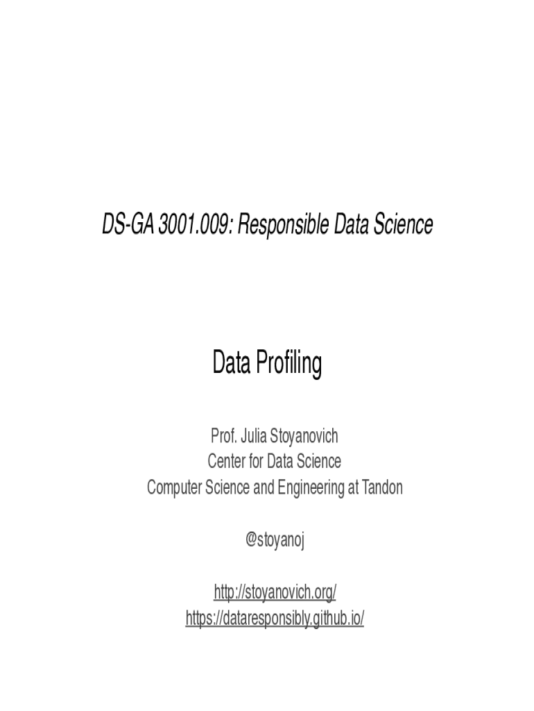 Fillable Online DS-GA 3001.009: Special Topics in Data Science Fax ...