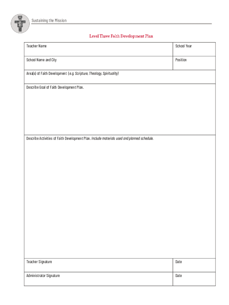 Fillable Online STM Level Three Plan Form Fax Email Print - pdfFiller