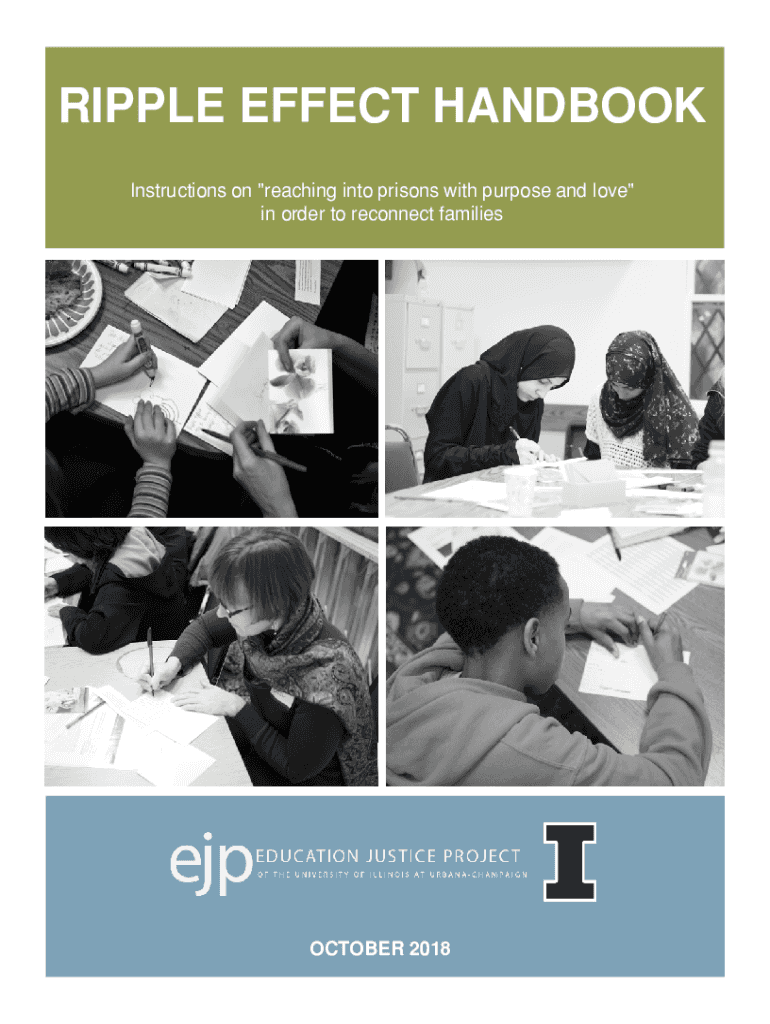 Fillable Online RIPPLE EFFECT HANDBOOK - Education Justice Project Fax ...