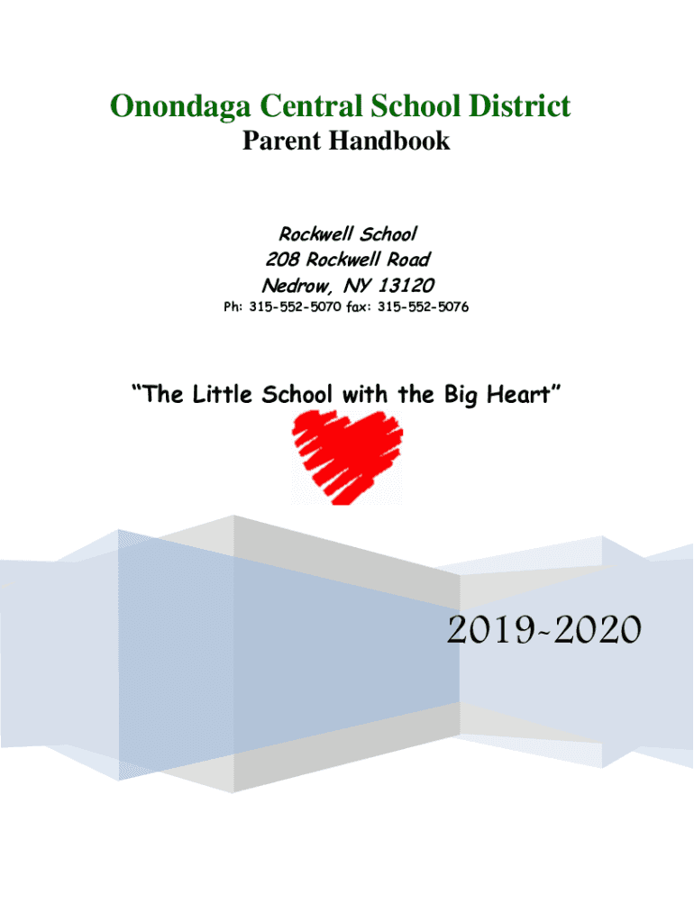 Fillable Online Onondaga Central School District - U.S. News Education ...