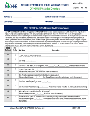 Fillable Online MICHIGAN PIHP/CMHSP PROVIDER QUALIFICATIONS PER ... Fax ...
