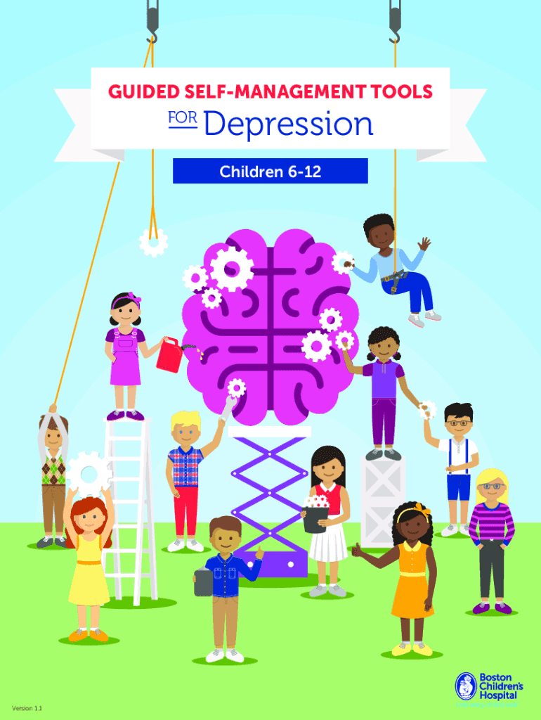 Fillable Online Guided Self-Management Tools for Depression-Children 6 ...
