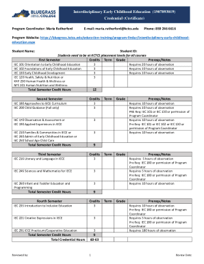 Fillable Online Interdisciplinary Early Childhood EducationEarly ...
