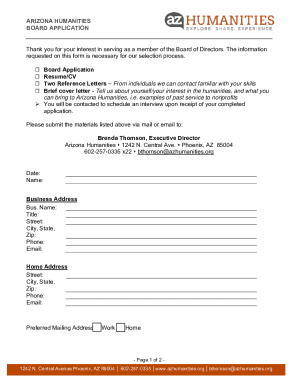 Fillable Online Board-Application-Form-2018 Fax Email Print - pdfFiller
