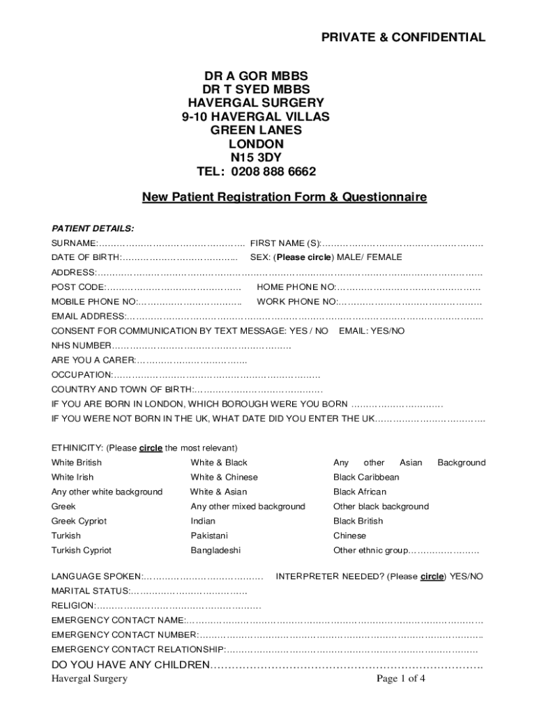 Fillable Online DR A GOR MBBS Fax Email Print - pdfFiller