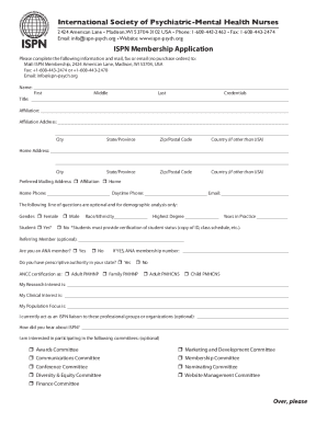 Fillable Online Psychiatric-Mental Health Nursing Certification (PMH-BC ...