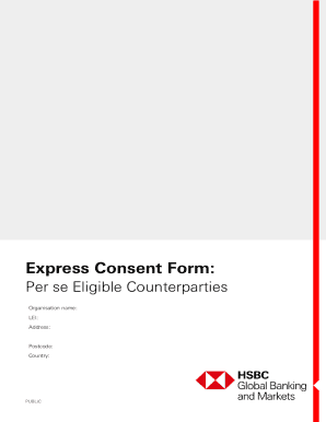 Fillable Online MiFID II Consent Form - per se Eligible Counterparties ...