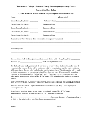 Fillable Online Sample Letter Requesting an Accommodation Plan Fax ...