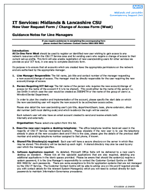 Fillable Online Form NA01 - Request for Network New Account.doc Fax ...