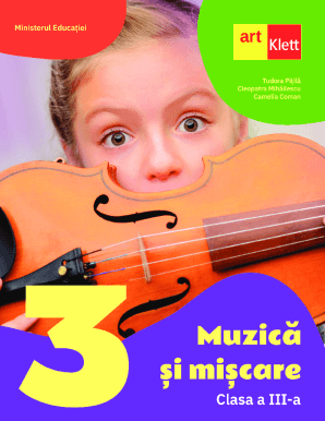 Fillable Online DOCUMENT Programele scolare pentru clasele a III-a si a ...