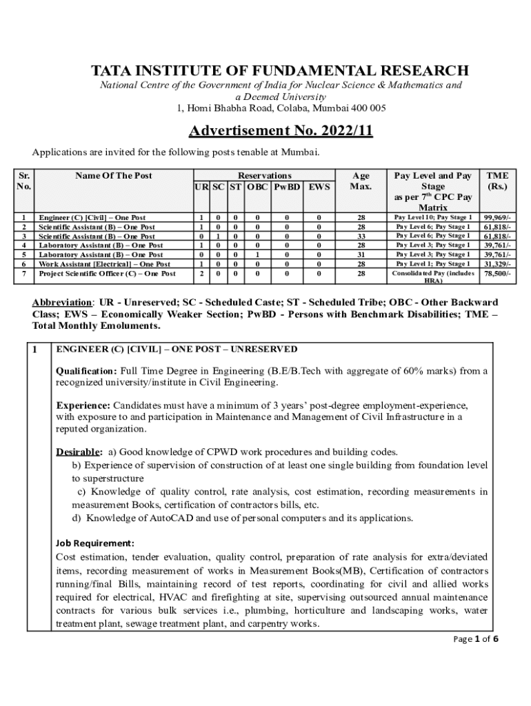 Fillable Online Historical Note on TIFR-Prepared by Dr. Bhabha for ... - IDSA Fax Email Print ...