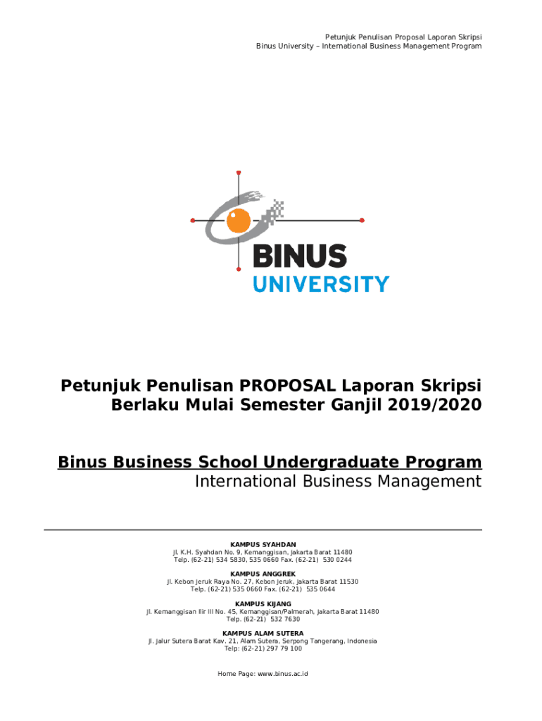 PETUNJUK-PENULISAN-PROPOSAL-IBM.doc - Course Hero Doc Template | pdfFiller