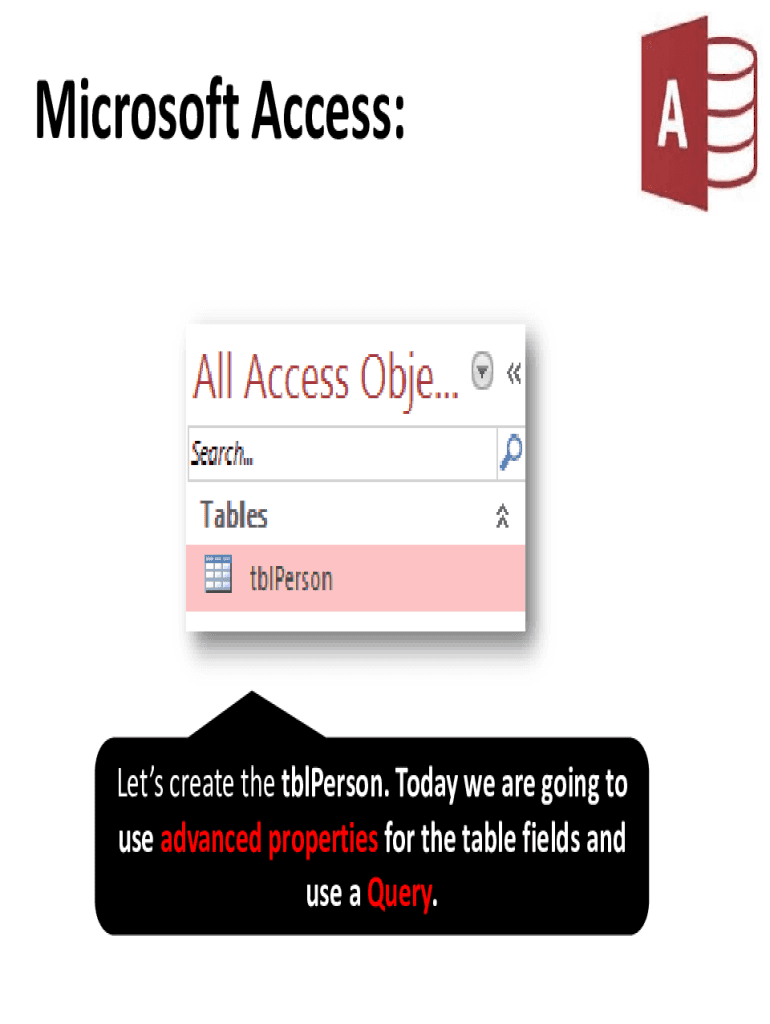 Fillable Online How to Use an Input Mask in Microsoft Access ...