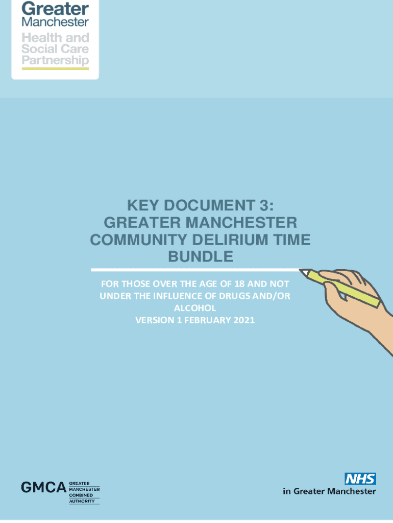 Fillable Online Improving the care for older people Delirium toolkit ...