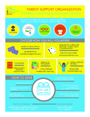 Fillable Online parent pledge 2017-18 - The Chicago High School for the ...