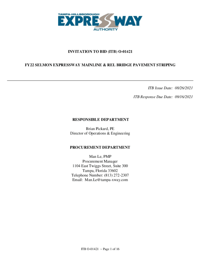 Fillable Online ITB O-01421 Reference Drawing and Documents Fax Email ...