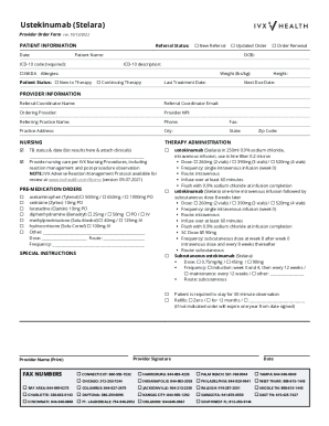 Fillable Online () - IVX Health Fax Email Print - pdfFiller