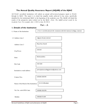 Fillable Online Science College, Jamner Fax Email Print - pdfFiller