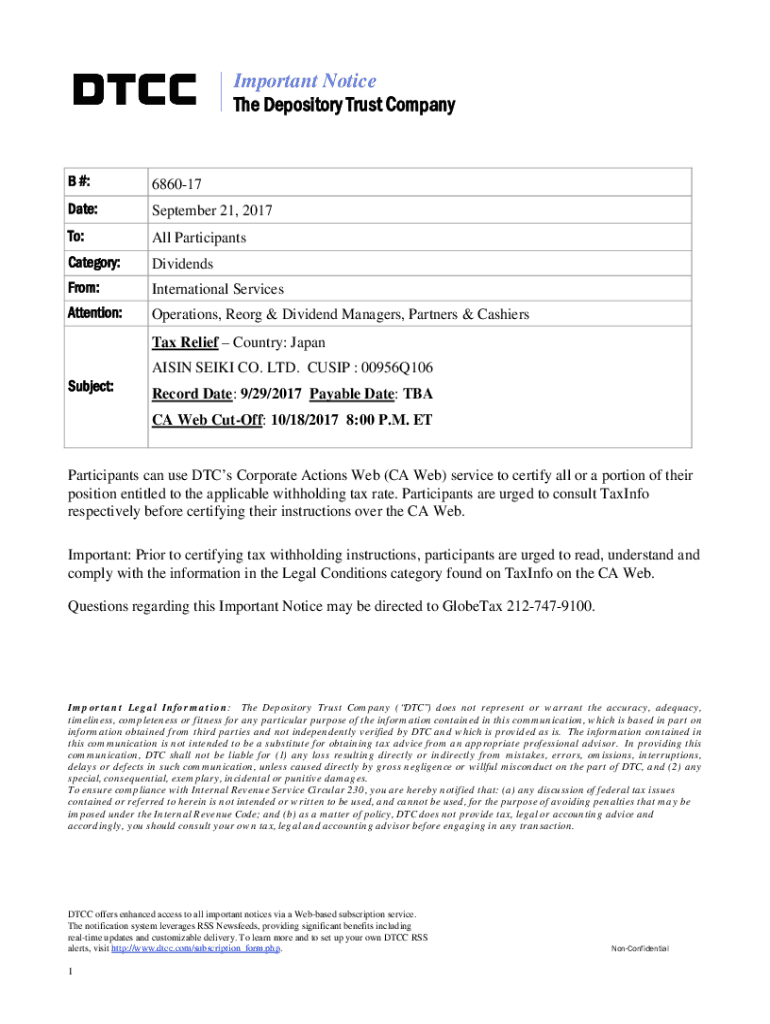 Fillable Online RELIEF AT SOURCE - INVESTOR TYPES Fax Email Print ...