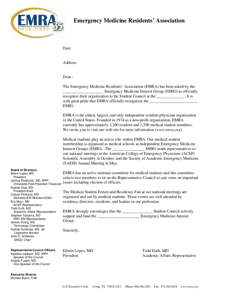 Fillable Online UAMS Team Named National Emergency Medicine Interest ...