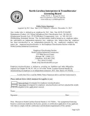 Fillable Online North CarolinaNCSC - National Center for State Courts ...