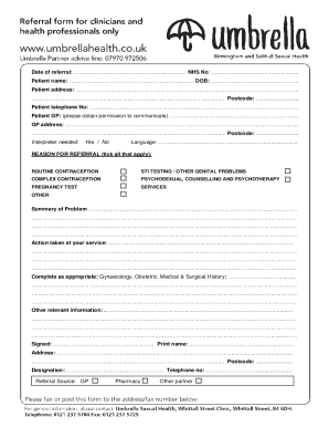 Fillable Online ORIGINAL REFERRAL REQUEST RECEIVED DATE Fax Email Print ...