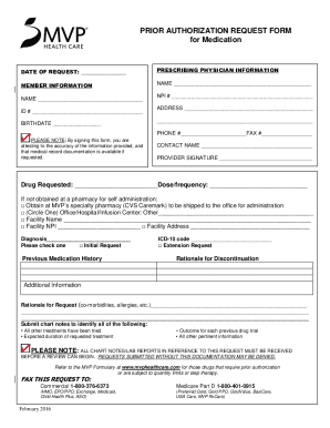 Fillable Online Special Authorization Request Form Fax Email Print ...