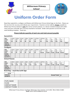 Fillable Online WPS uniform order form.docx Fax Email Print - pdfFiller