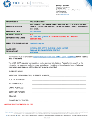 Fillable Online MICT SETA seeks to employ ten (10) fixed term ...