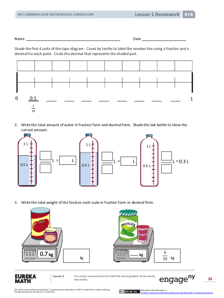 Fillable Online Lesson 1 Homework 4 6 Fax Email Print - pdfFiller