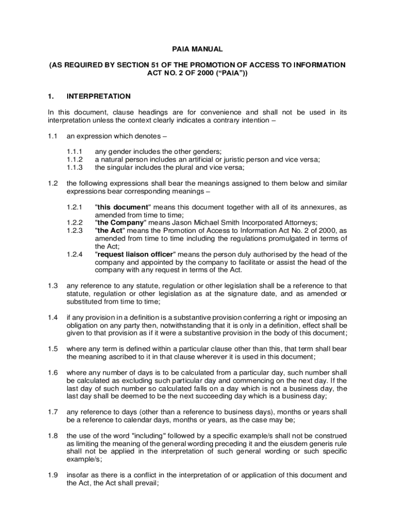 Fillable Online INFORMATION MANUAL - ASI Financial Services Fax Email Print - pdfFiller