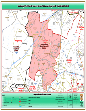 Fillable Online Gauteng Randburg West Sheriff Service Area of ... Fax ...