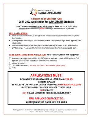 Fillable Online Native American Undergraduate Scholarships: How to ...
