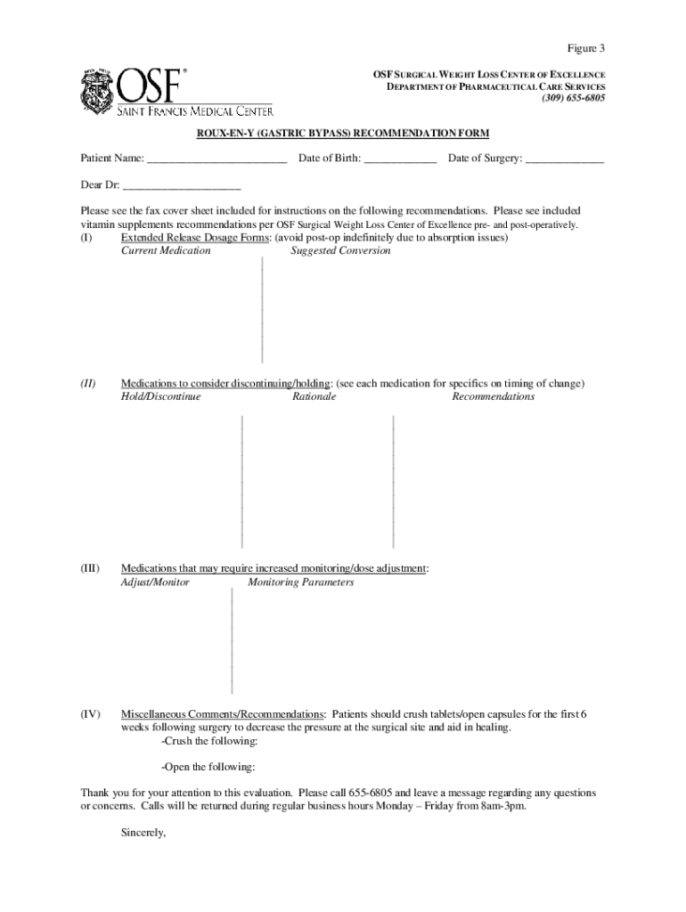 Fillable Online Bariatrics - Transcribed Medical Transcription Sample ...