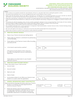 Fillable Online Additional office application form admission to the ...