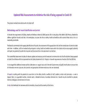 Fillable Online Full-Risk-Assessment-Covid-19-return-to-school-CBs ...