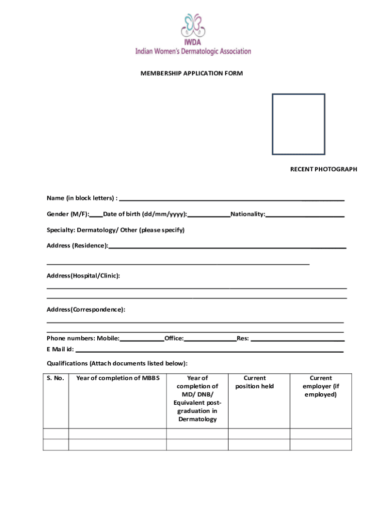 Fillable Online Fill out the enclosed forms, registration, medical ...