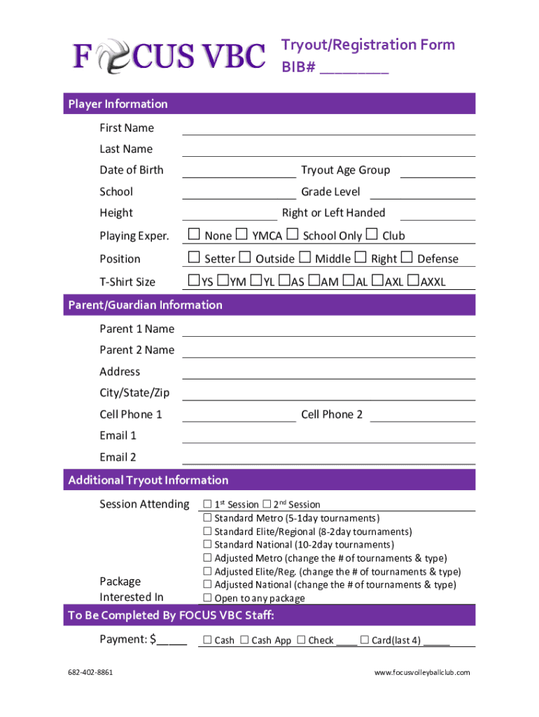Fillable Online Basketball Tryout Registration Form Template - Jotform ...