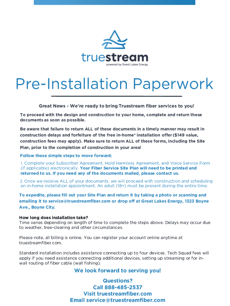 Fillable Online News and Updates from Truestream Fiber Fax Email Print ...