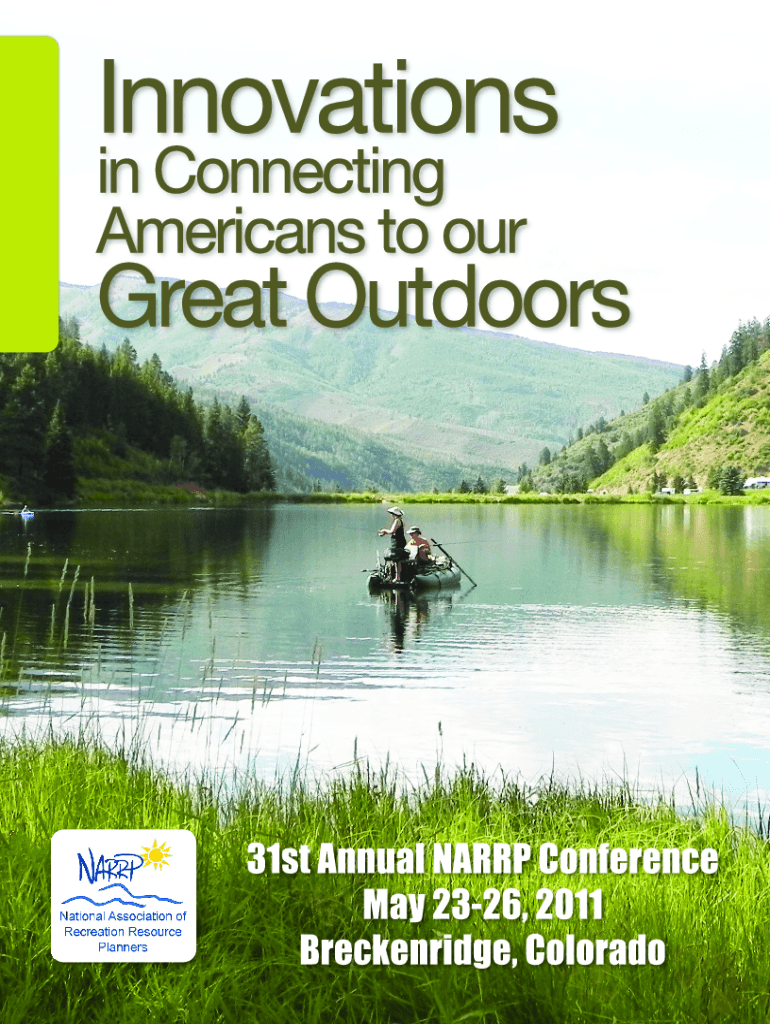 Fillable Online Innovations in Connecting Americans to Our Great ...