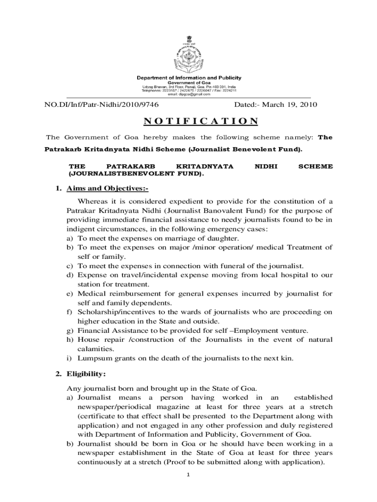 Fillable Online Kalakar Kritadnyata Nidhi ( KKN) Under this scheme of ...