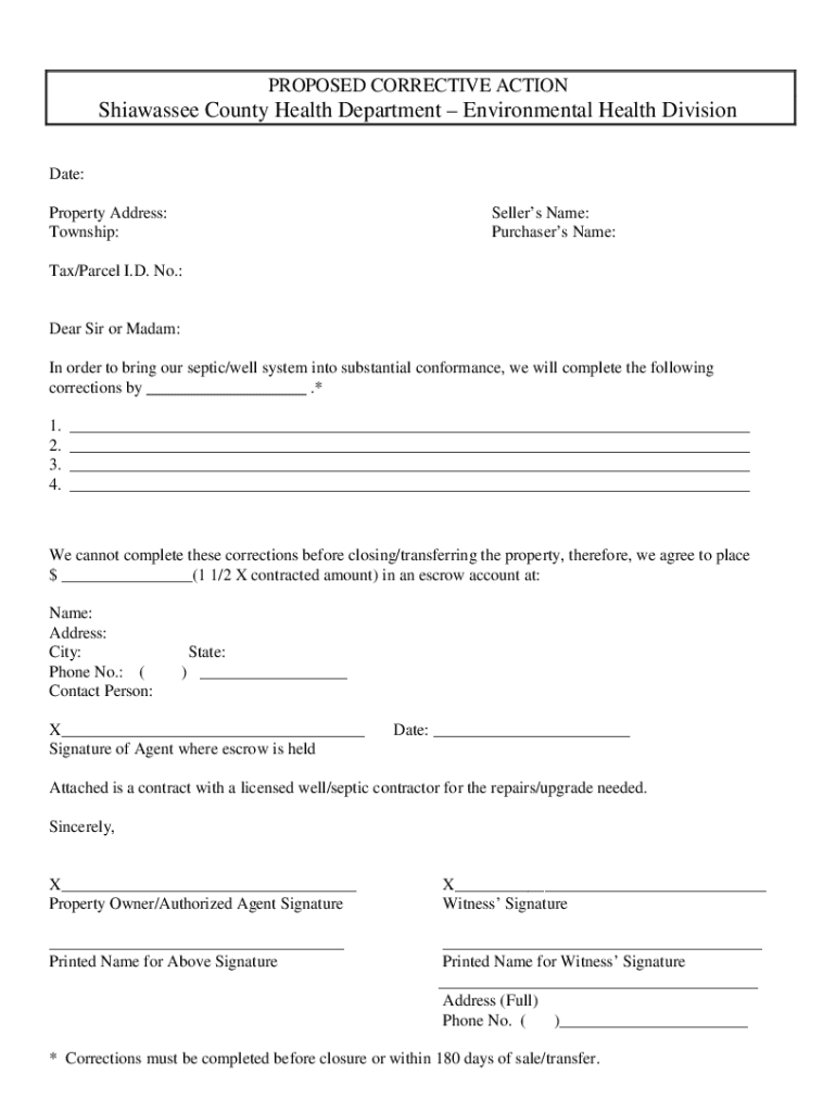 Fillable Online health department - Manalapan Township Fax Email Print - pdfFiller