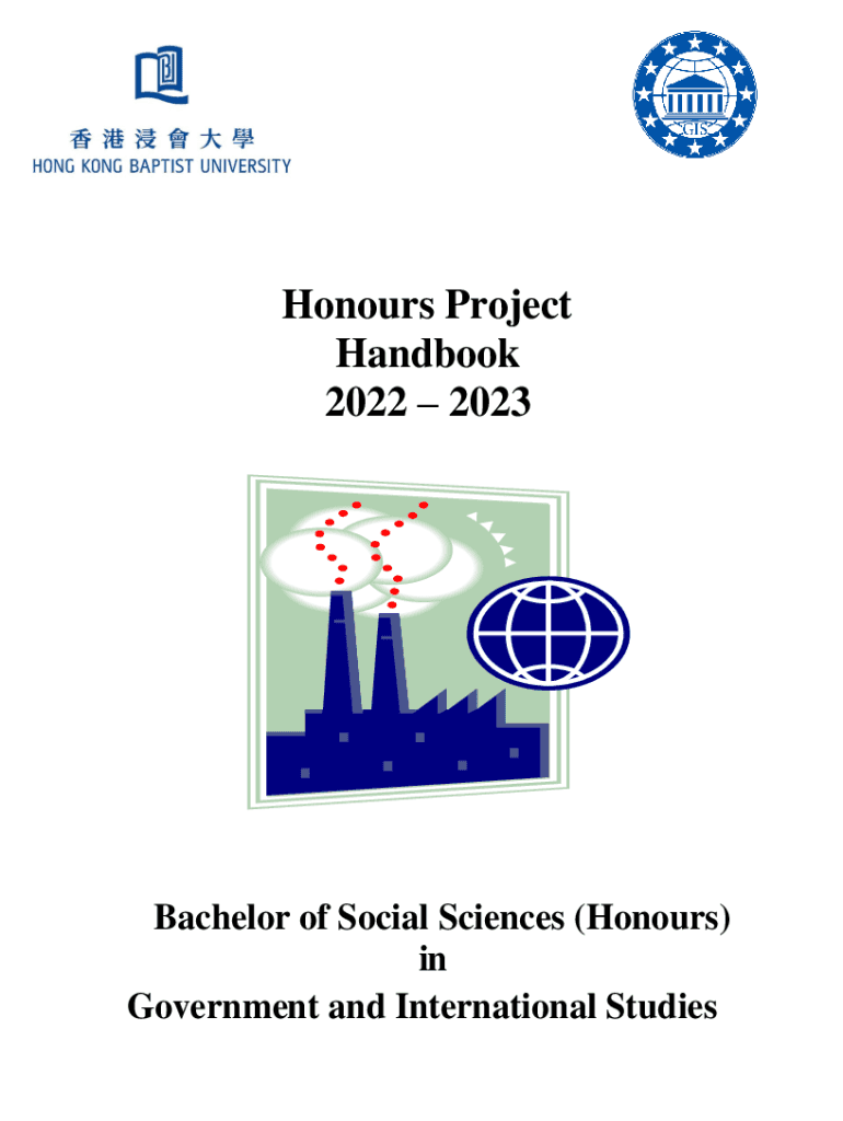 Fillable Online gis hkbu edu Schedule for Honours Projects Fax Email Print - pdfFiller