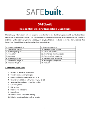 Fillable Online Inspection Services - SAFEbuilt Fax Email Print - pdfFiller