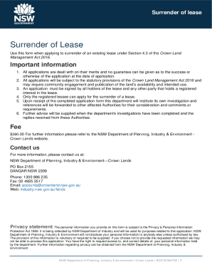 Fillable Online Agreement for Termination of Lease and Voluntary ...