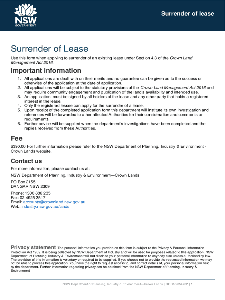 Fillable Online Agreement for Termination of Lease and Voluntary ...