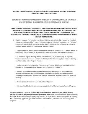 Fillable Online Taco bell job application pdf Fax Email Print - pdfFiller